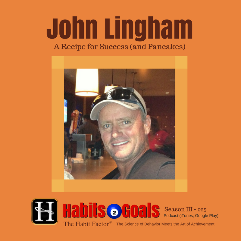 S3-25: John Lingham: A Recipe for Success (and Pancakes) - Habits 2 ...